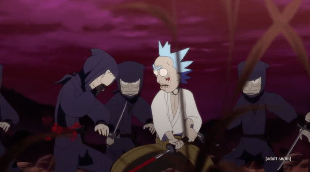 Rick and Morty star in epic Samurai & Shogun short for Adult Swim【Video ...