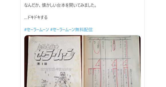 Sailor Moon’s voice actress shares photos of personal script with first ...