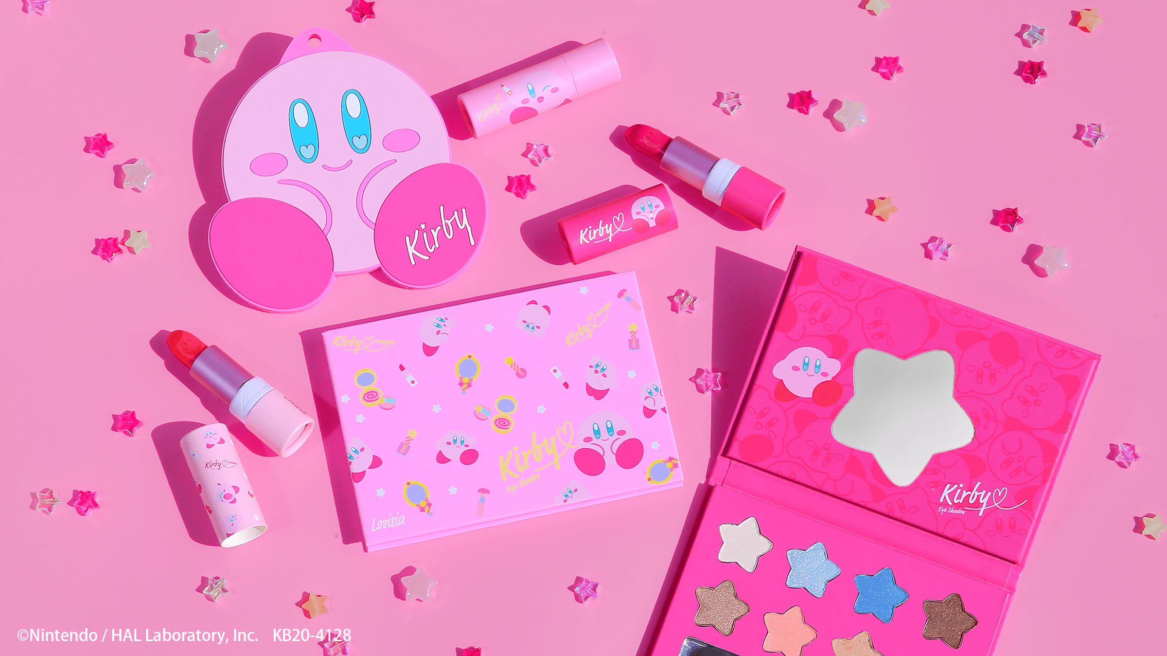 New line of Kirby cosmetics make makeup fun with star-shaped palettes ...
