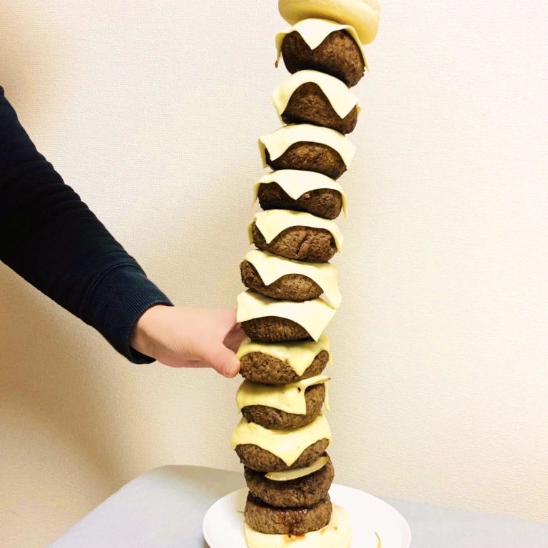 Today’s reason to stay home: You could make a gigantic 4.8-pound tower ...