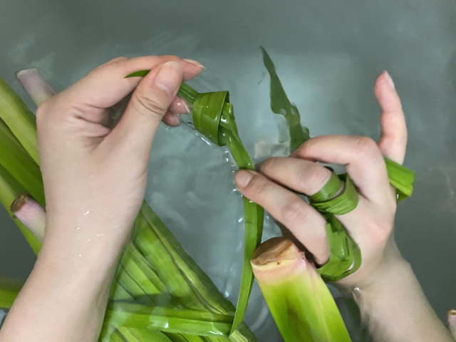 Japanese bath hack: Toss iris leaves in the tub for a traditional shobu ...