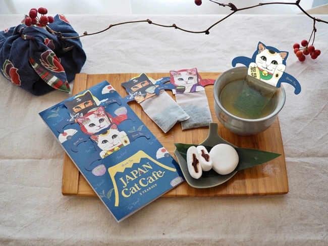 Ninja and geisha green tea cats are here to keep you company during ...