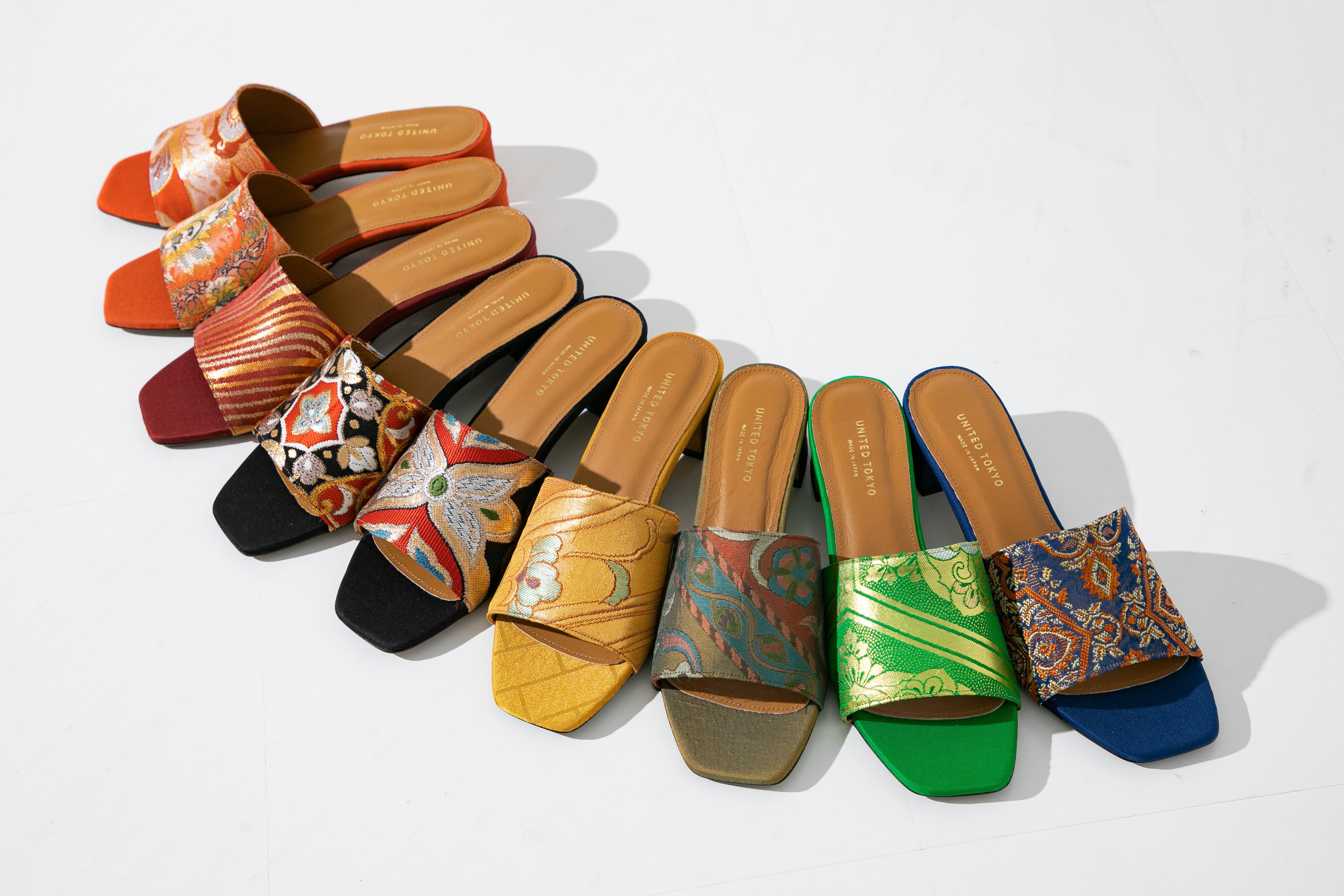 Japanese upcycle brand makes ’80s obi sandals in collaboration with ...