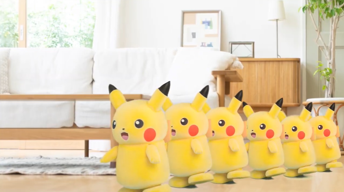 Pikachu Outbreak home robot walks, talks, and sings when you call to it ...
