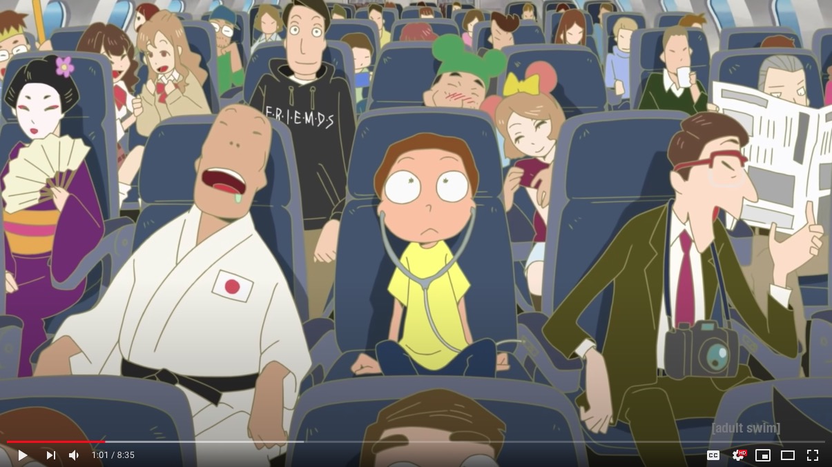 Rick and Morty head to Tokyo in new anime short with bombshell ...