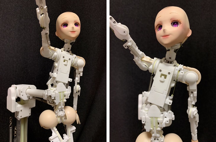 Dancing mini idol robots with customizable parts available for sale in ...