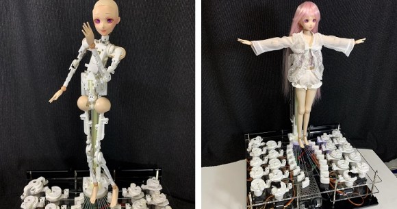 Dancing mini idol robots with customizable parts available for sale in ...