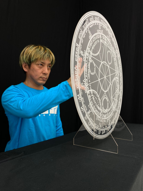 Conjure a magical barrier to block virus particles with an anime magic ...