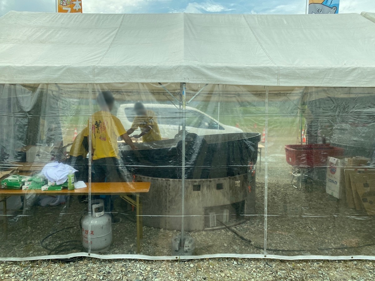 We eat imoni, a delicious autumn stew, at a unique version of a ...