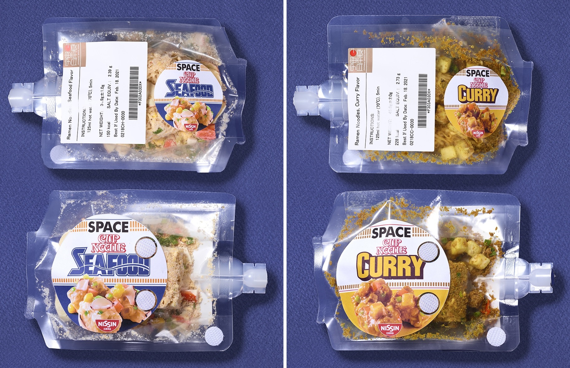 Cup Noodle’s Nissin develops space ramen, space curry rice for ...