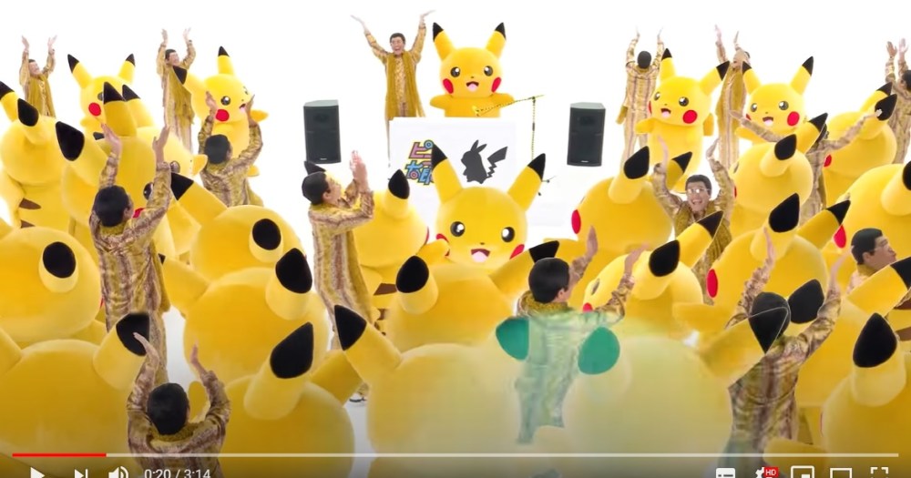 Pikachu shocks “Pen-Pineapple-Apple-Pen” for new song “Pika to Pico ...