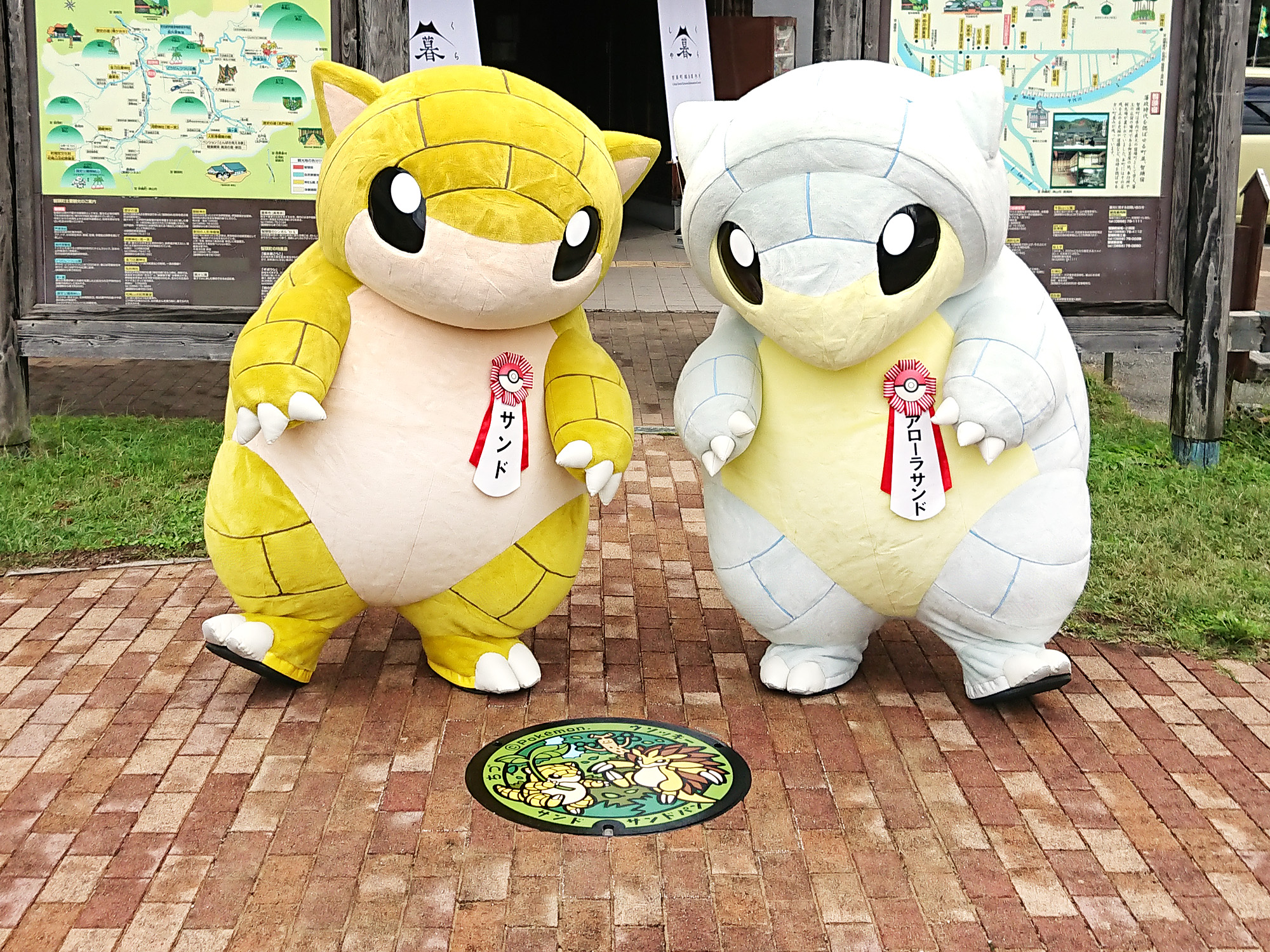 Five new Pokémon manhole covers arrive in Tottori Prefecture, now with ...