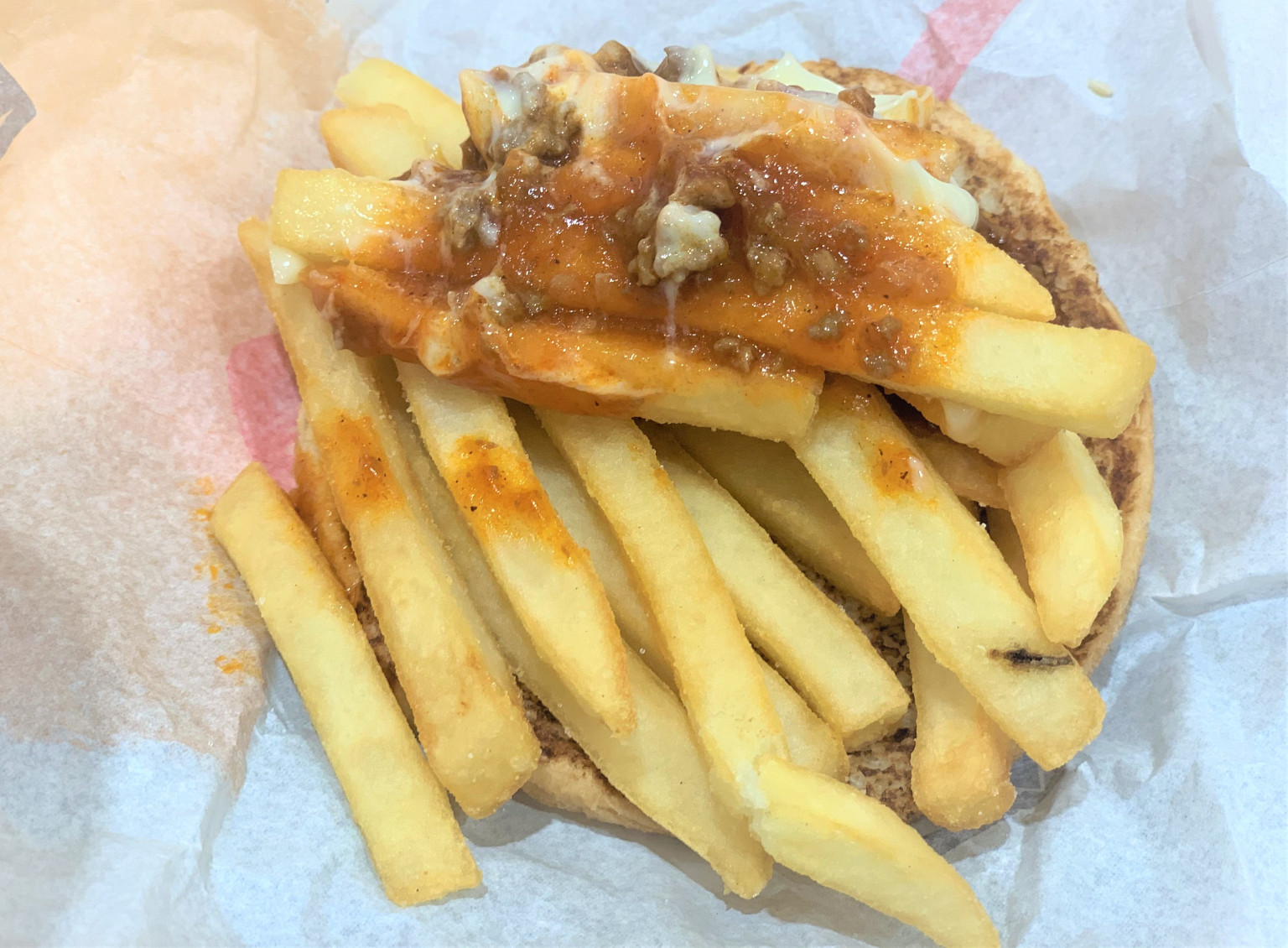 We try Burger King Japan’s “Fake Burger”, a chip butty on steroids ...