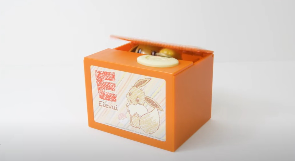 Adorable talking Pokémon Eevee coin bank is here to take your money ...