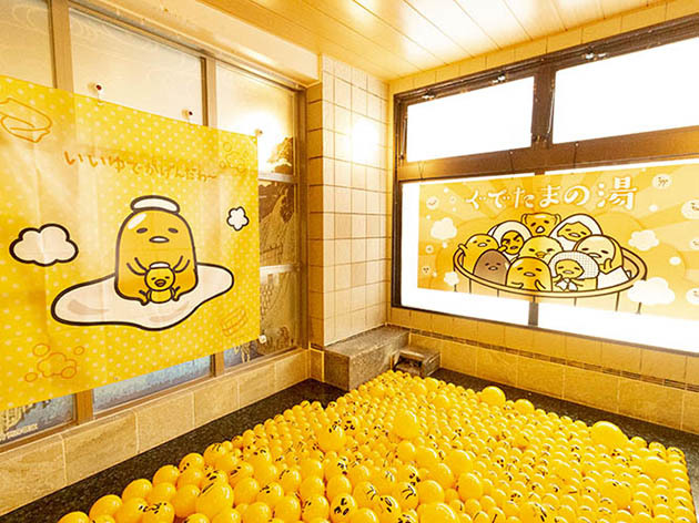 Tokyo spas offer limited-time Gudetama and Kero Kero Keroppi baths and ...