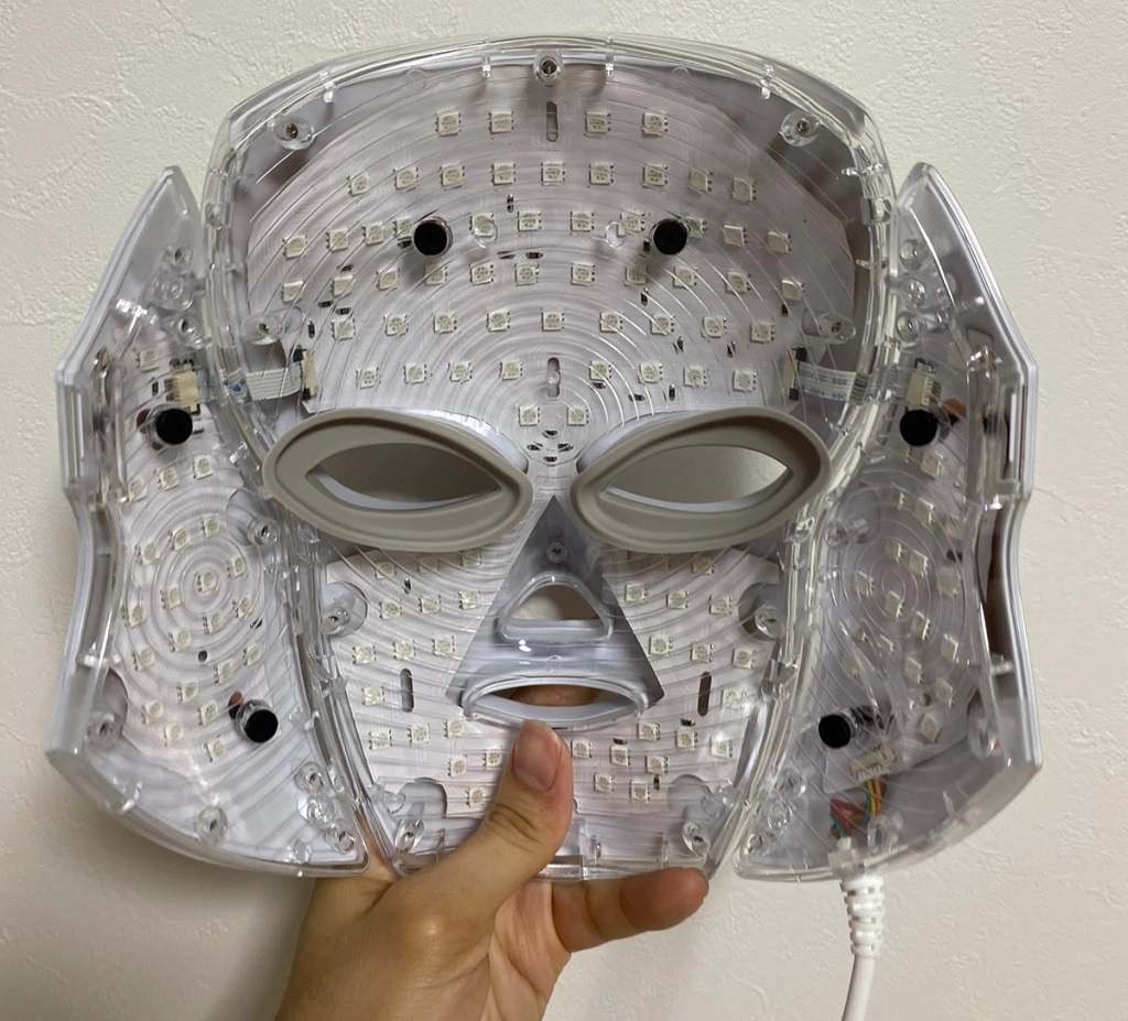 Can this crazy LED robo mask make us better-looking? Let’s find out ...