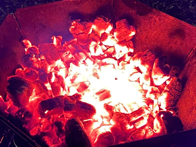 Japanese “Rainbow Fire” lets you camp in style with multicolored flames ...