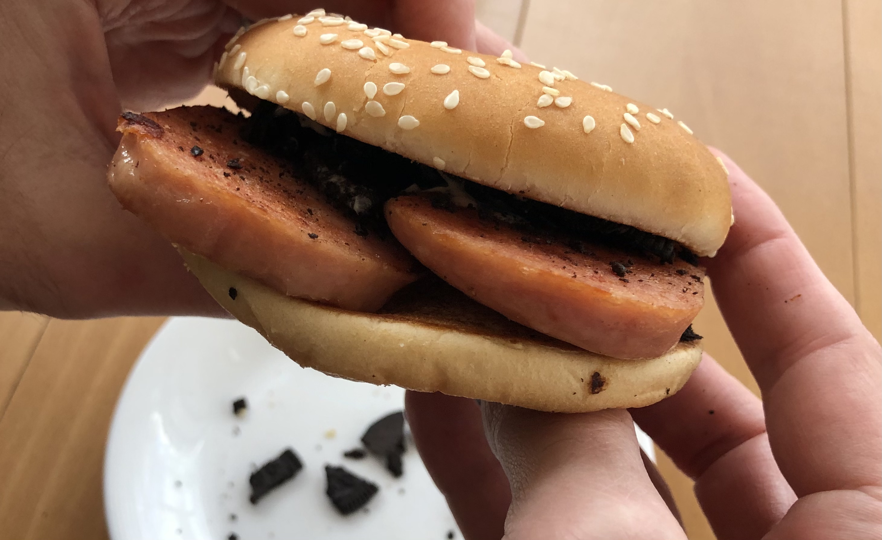 Let’s try making our own Chinese McDonald’s Oreo-Spam burgers ...