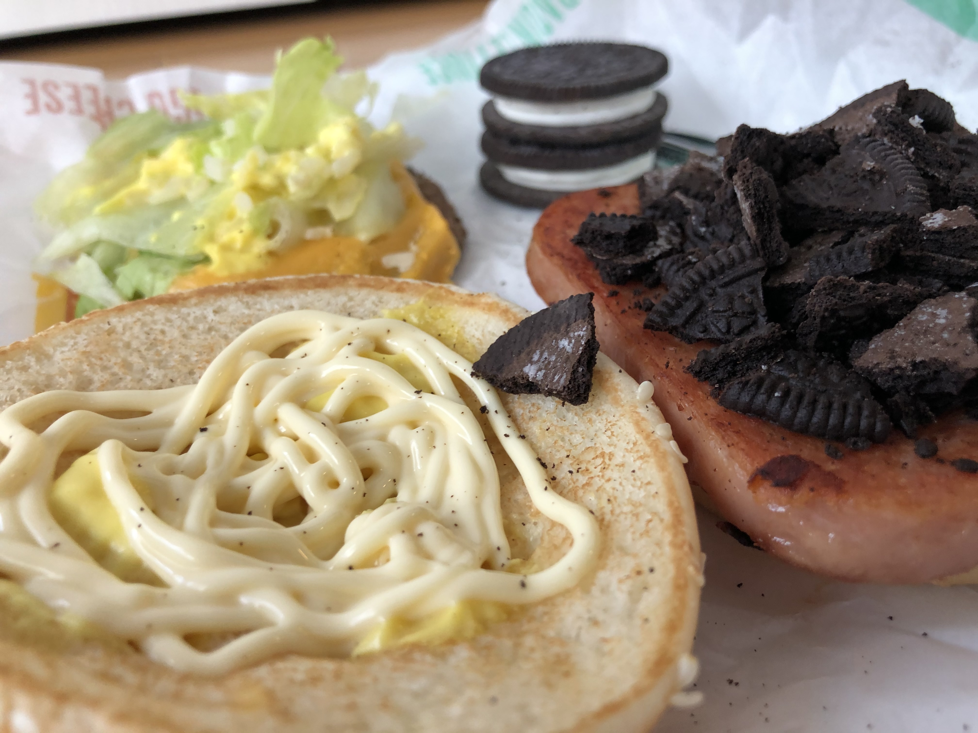 Let’s try making our own Chinese McDonald’s Oreo-Spam burgers ...