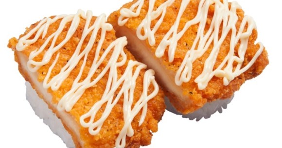 Ho ho ho! Merry fried chicken sushi appears in Japan! | SoraNews24 ...