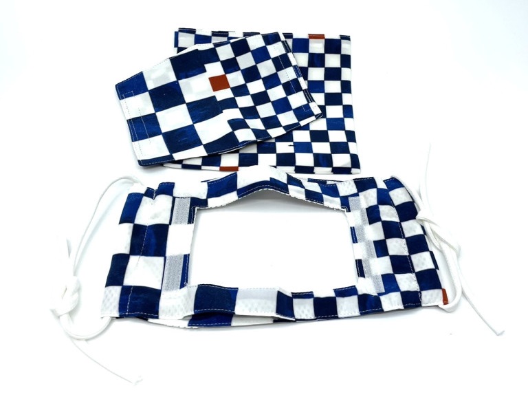 Japanese fashion company develops fabric mask with velcro-edge eating ...