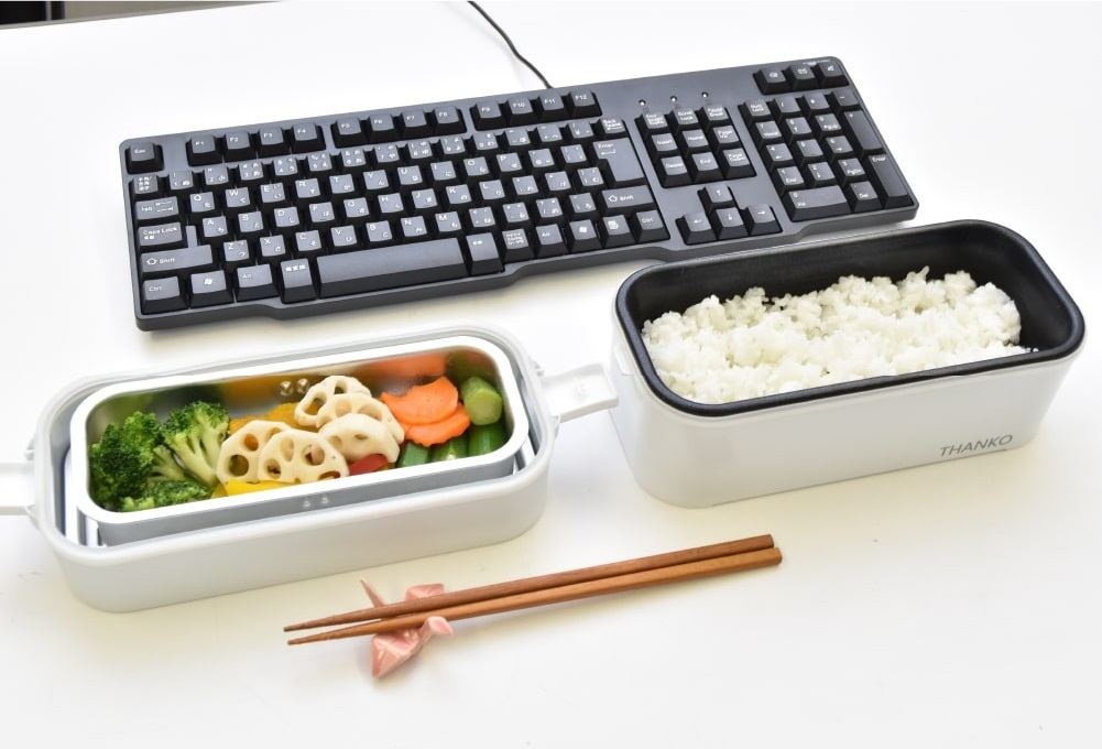 Japan’s one-person bento box-sized rice cooker gets double-decker ...