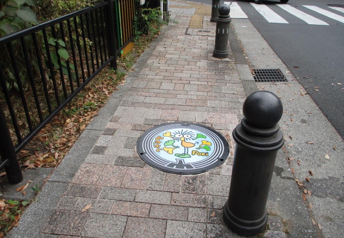 Character created by Hayao Miyazaki pops up on manhole covers in Ghibli ...