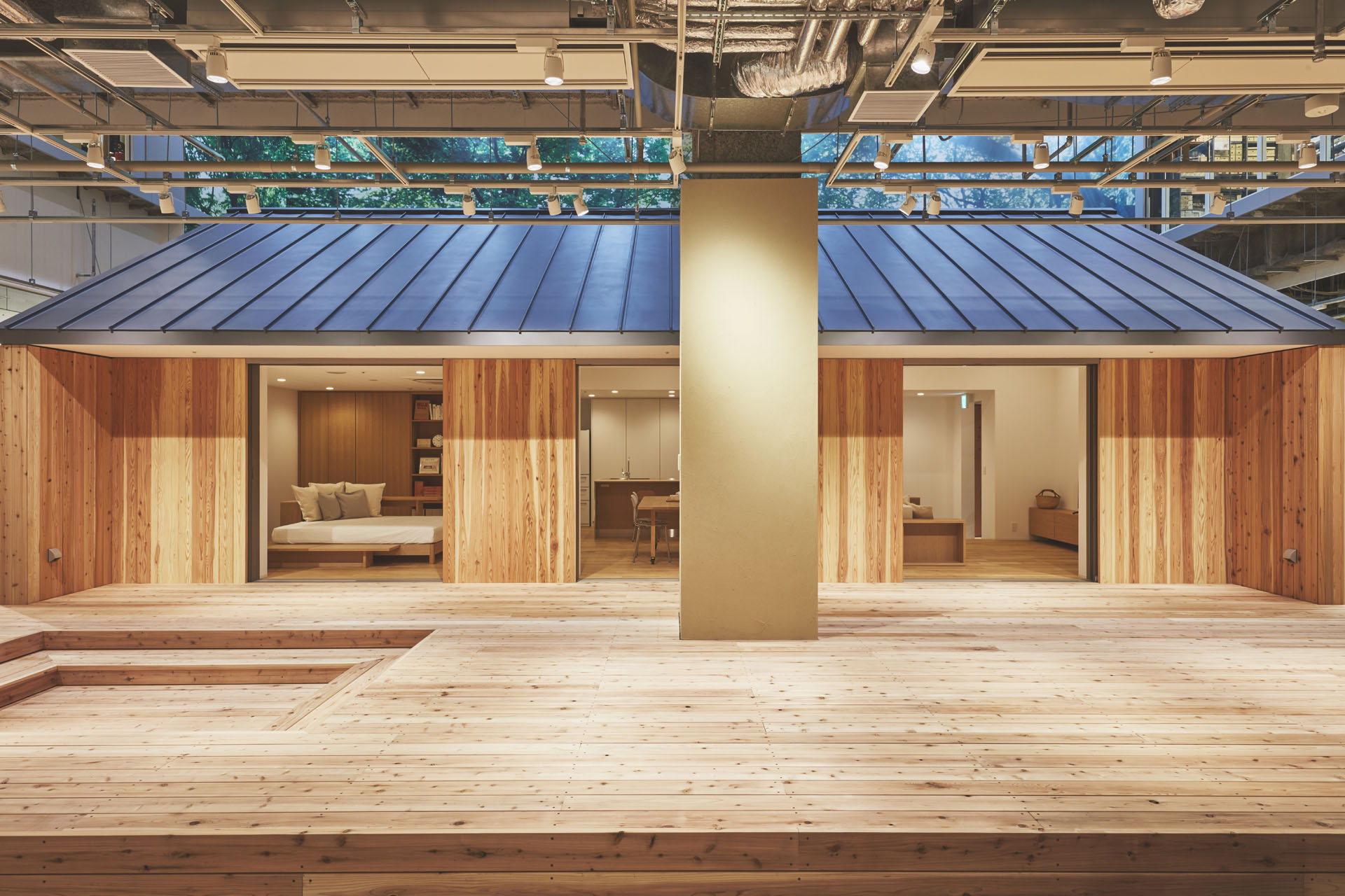 Tour a stylish, minimalistic Muji House in new downtown Tokyo showroom ...