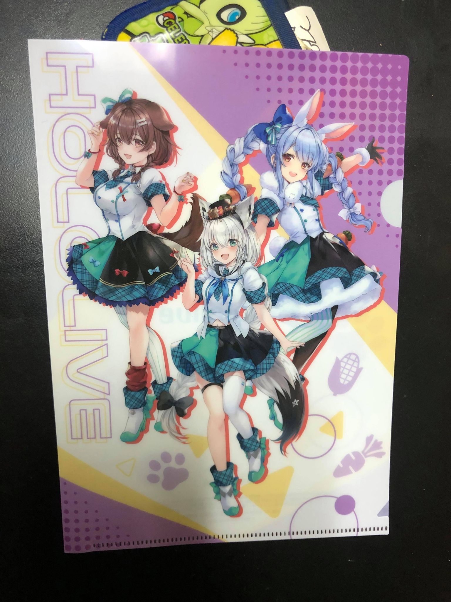 Official Hololive clear files now available at FamilyMart convenience ...
