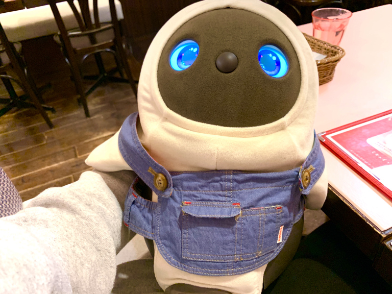 We take a trip to Japan’s Lovot robot cafe, cuddle with a bot and learn ...