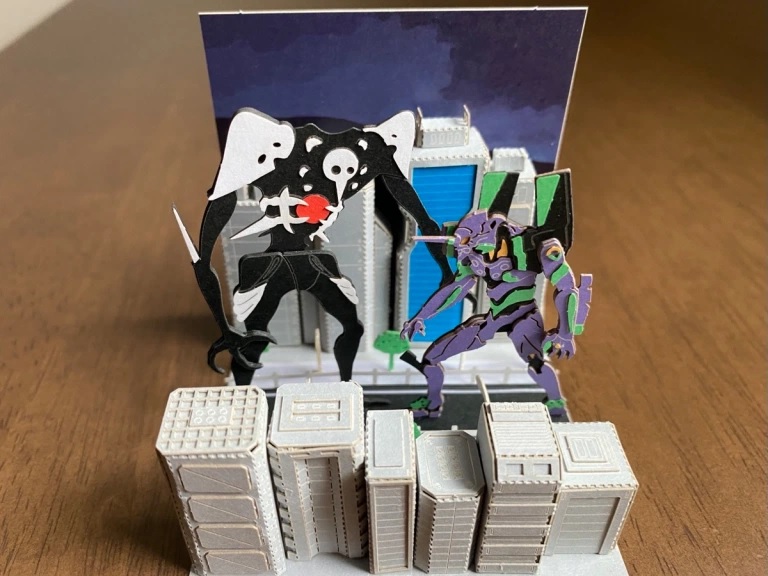 With Evangelion movie delayed, it’s time to make your own papercraft ...