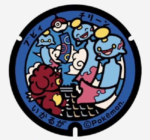 Pokémon come to real-life Johto region with new Pokémon manhole covers ...