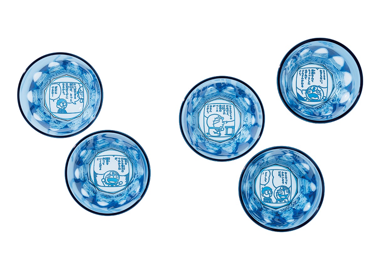 Let Doraemon comfort you as you drink with beautiful, handcrafted ...