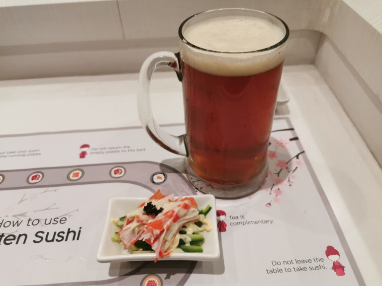 We try a rotating sushi restaurant in New Delhi, are surprised to find ...