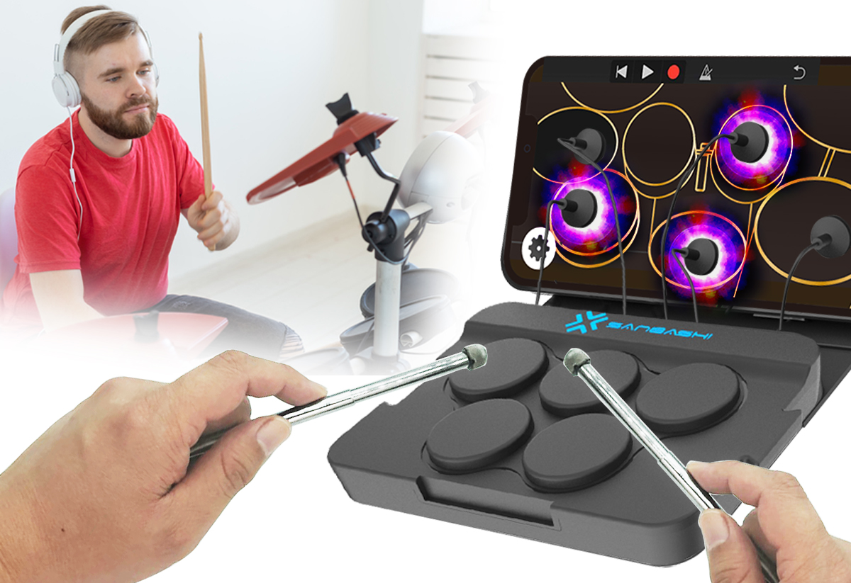 Drum roll please…Touchscreen rhythm game controller to begin ...