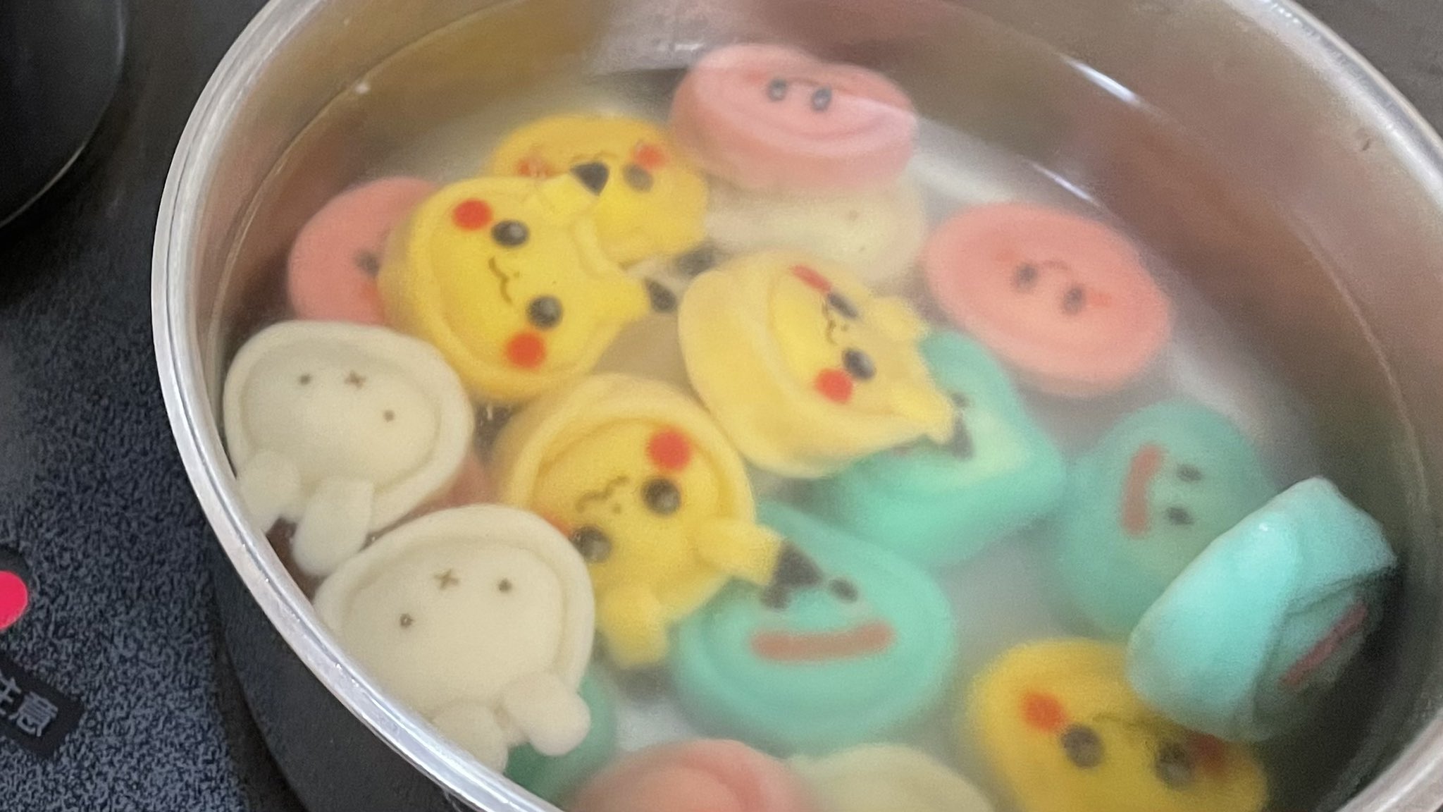 Pikachu, Kirby, Slime and Miffy served up as delicious dumpling ...