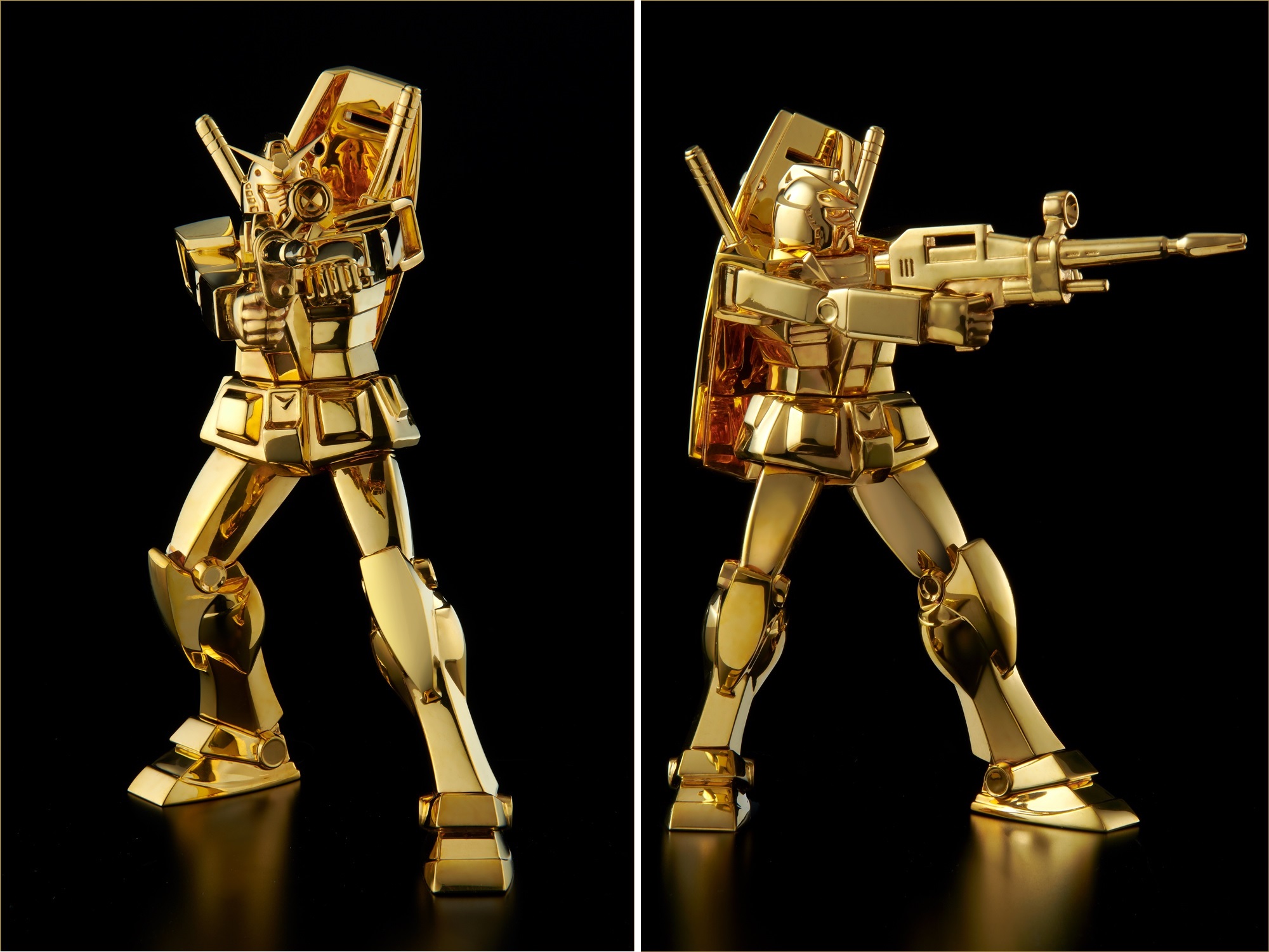 Gorgeous gold Gundams are good-God expensive【Photos】 | SoraNews24 ...