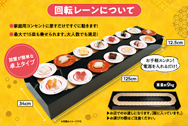 Popular revolving sushi chain restaurant offers tantalizing all-you-can ...