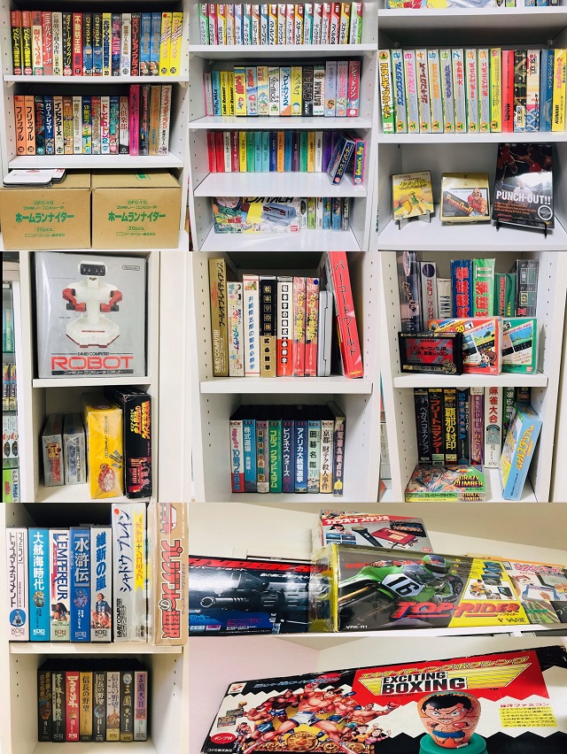Japanese retro gamer completes collection of every Nintendo Famicom ...