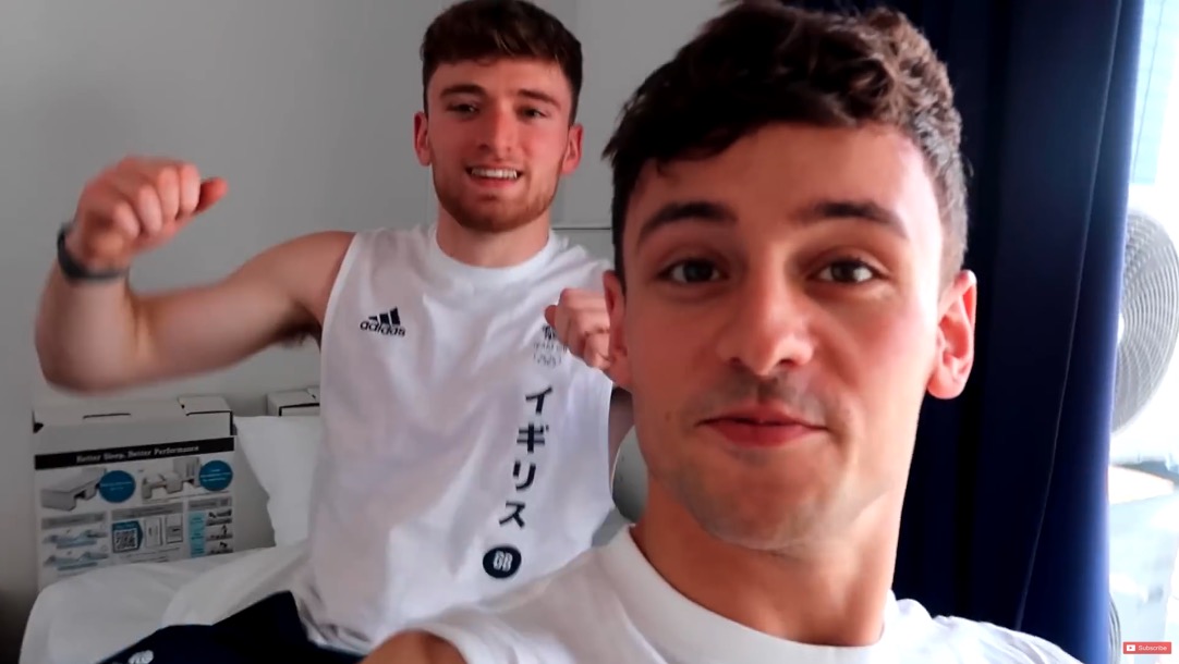 Tokyo Olympic Village tour, with gold medalist Tom Daley 【Video ...