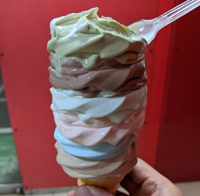 How has inflation affected the price of a gigantic ice cream cone in ...