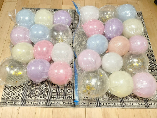 100-yen shop furniture: we made a balloon bed you can actually sleep on ...