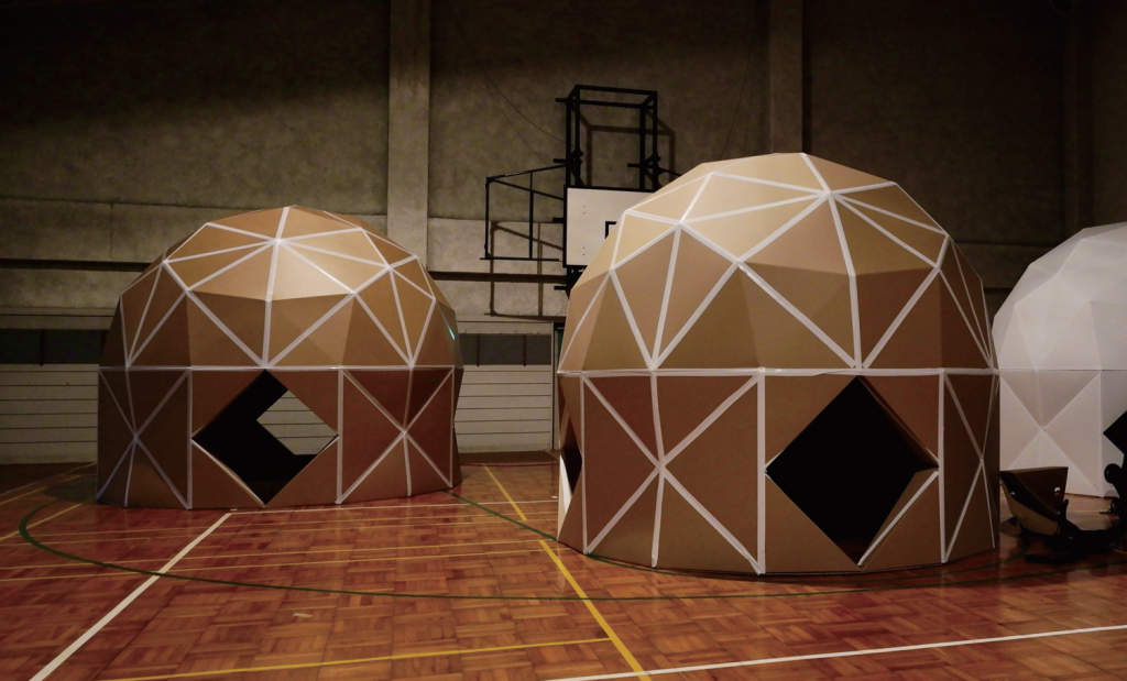 Japanese company makes durable cardboard camping domes that are ...