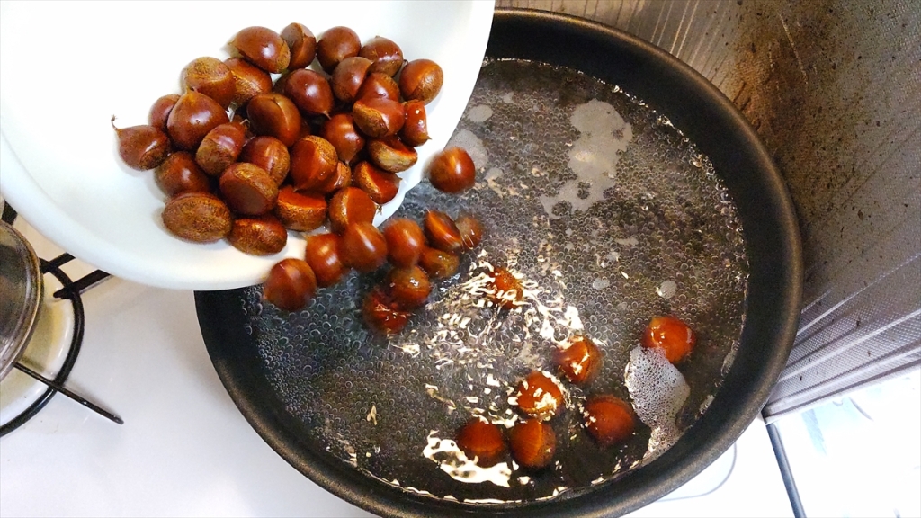 We made Japanese sweet chestnut paste and learned the hard way that it ...