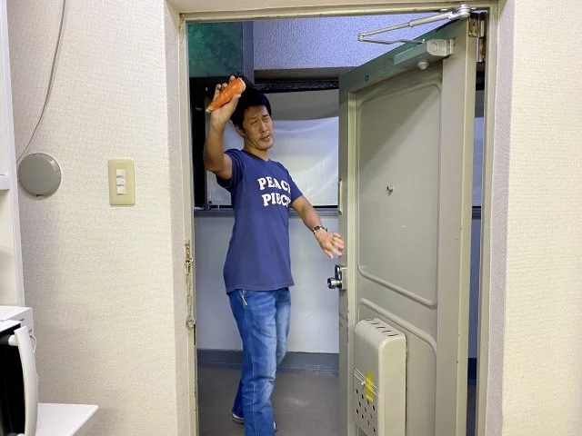 Mr. Sato enjoys the good Life and loads up on food to get loaded with ...