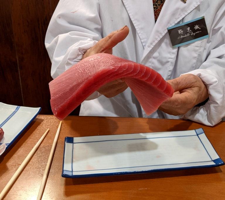 How to choose a great block of sashimi-grade tuna – 66-year maguro ...