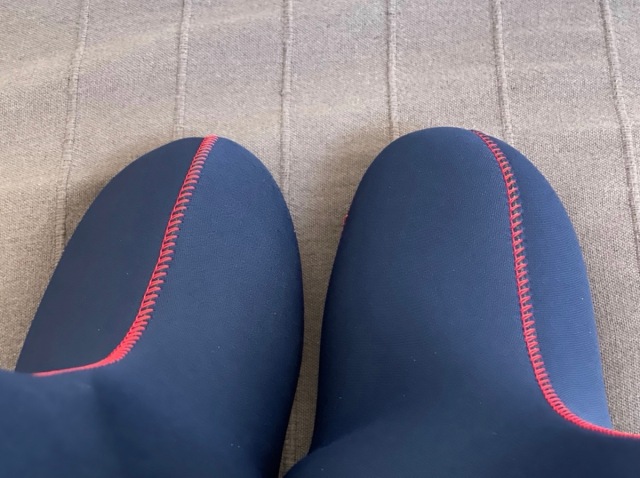 We dip our feet into a Japanese onsen…inside footbath boots ...