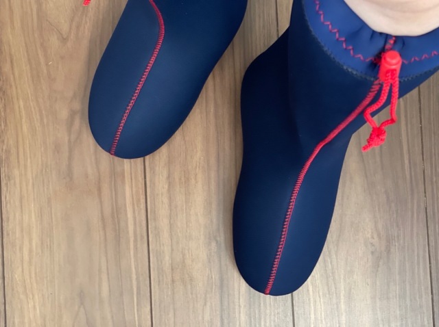 We dip our feet into a Japanese onsen…inside footbath boots ...