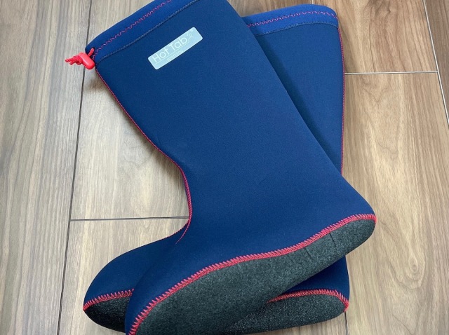 We dip our feet into a Japanese onsen…inside footbath boots ...