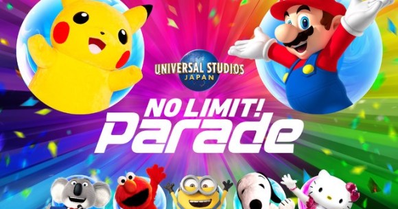 Super Mario and Pikachu join forces for new parade at Universal Studios ...